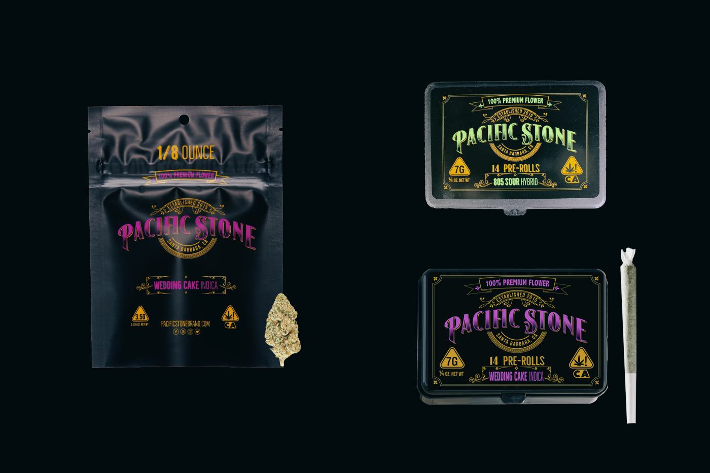 Pacific Stone Wins Three LeafLink Cannabis Product Awards